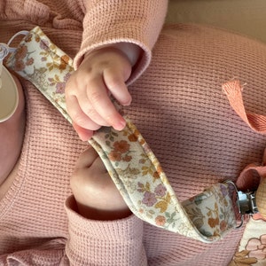 Organic Cotton Knit Pacifier Clips Organic Soother Clip Multi Color - Etsy