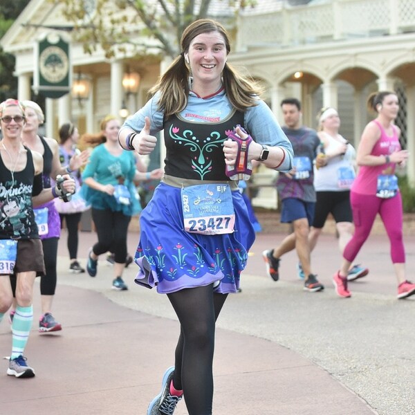 Anna Frozen Inspired Princess Running Costume Skater Dress - Etsy