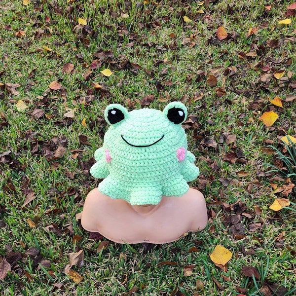 Crochet Frog Bucket Hat Pattern: Amigurumi PDF (intermediate) - Etsy
