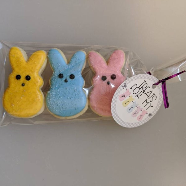 Printable Easter Cookie Tag - Happy Easter Cookie Tags Treats for My ...