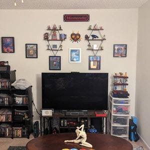 Nintendo Logo Wall Plaque Layered, Sign, Decor, Super Mario, Zelda ...