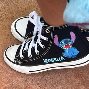 Stitch Custom Converse - Etsy