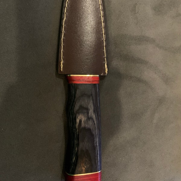 8 Inches Celtic Scottish Genuine Damascus Sgian Dubh Dirk Knife - Etsy