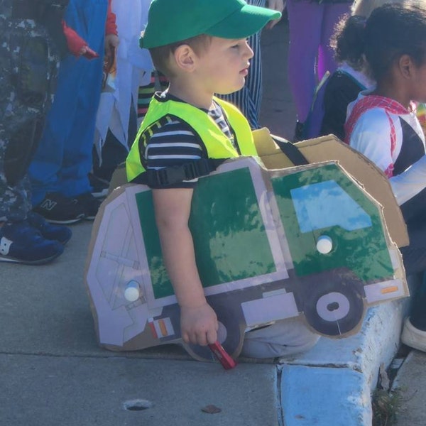 Wearable Garbage Truck (DIY) - Etsy