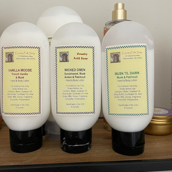 WICKED OMEN Sandalwood Lotion, Sandalwood Lotion Blend With Musk Amber ...