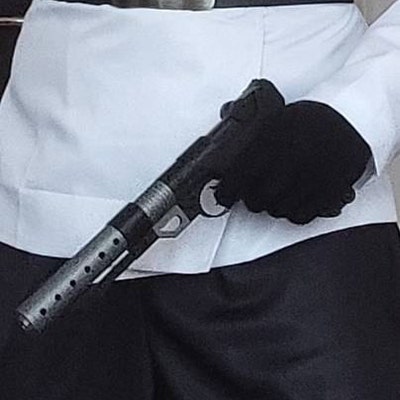 I Robot Will Smith Del Spooner Pistol Gun Blaster Cosplay Prop Replica ...