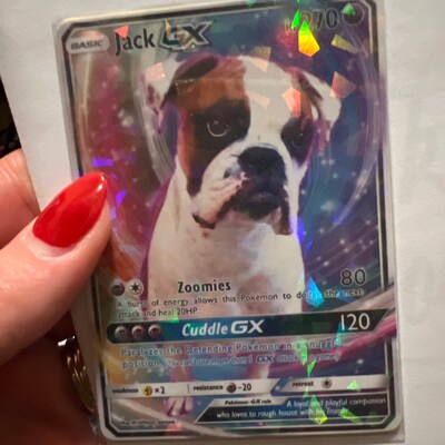Custom Pokémon Card From PHOTO - Etsy