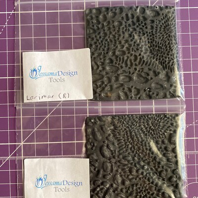 Shards Polymer Clay Texture Stamp - Etsy