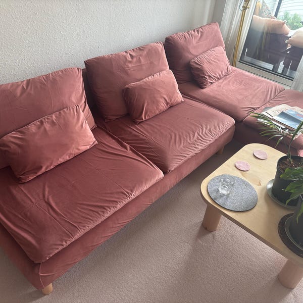 Soderhamn 3 Seat Sofa Cover,bean Paste Color Covers Fit Soderhamn 3 ...