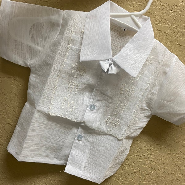 BARONG TAGALOG for Baby, Toddlers, BOYS Philippine National Costume ...