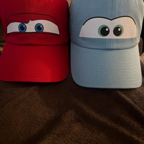 CARS Lightning Mcqueen Embroidered Hat Sally Carrera Embroidered Hat ...