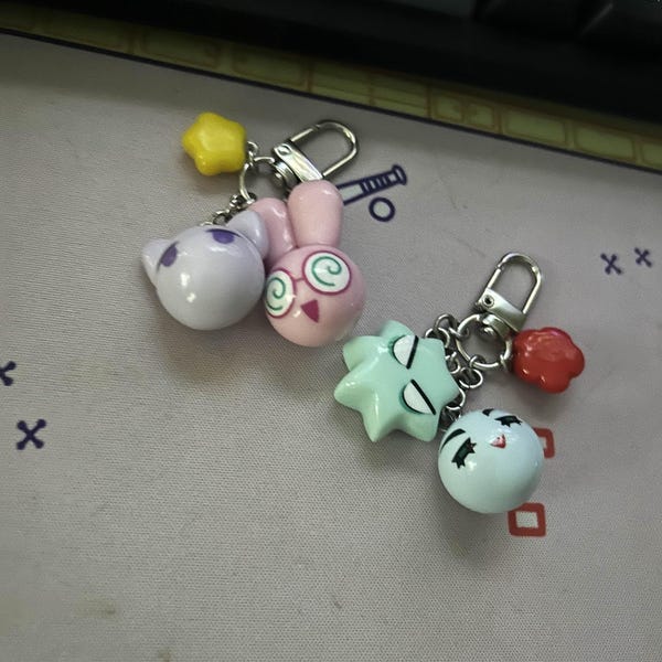 Keychain Mizi and Sua (alien Stage) - Etsy