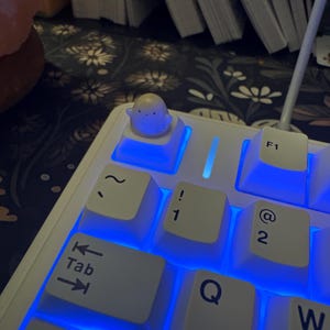 Cat Artisan Keycap Glow in the Dark Cute Keycap Artisan Keycaps ...