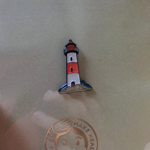 Lighthouse Enamel Pin - Sailor Lapel Pin - Lighthouse Pin Badge - Sea ...