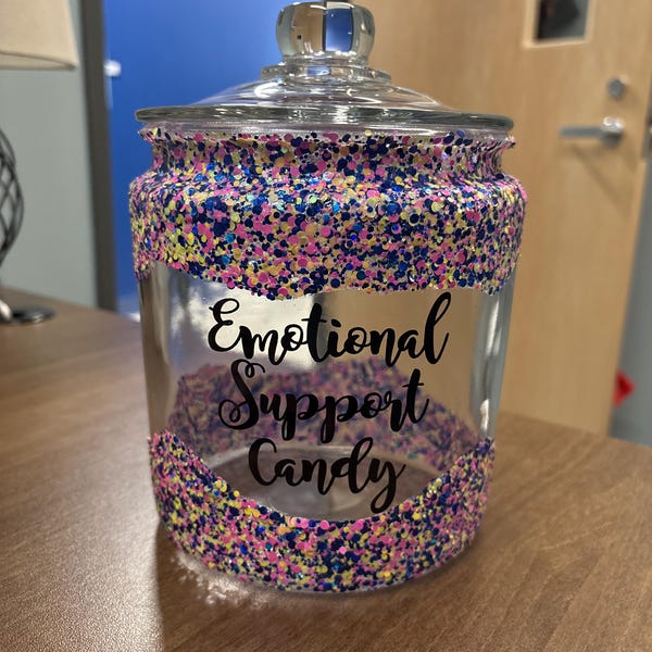 Funny Motivational Candy Jar Gift, Custom Treat Candy Holder for Boss ...