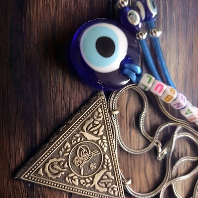 Cylinder Taweez Locket 925K Sterling Silver Necklace Pendant Silver ...