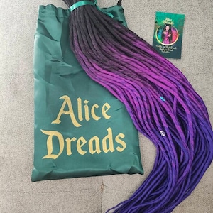 Curls Crochet Synthetic Dreads mermaid Wavy Locks Blonde Blue Dark Blue ...