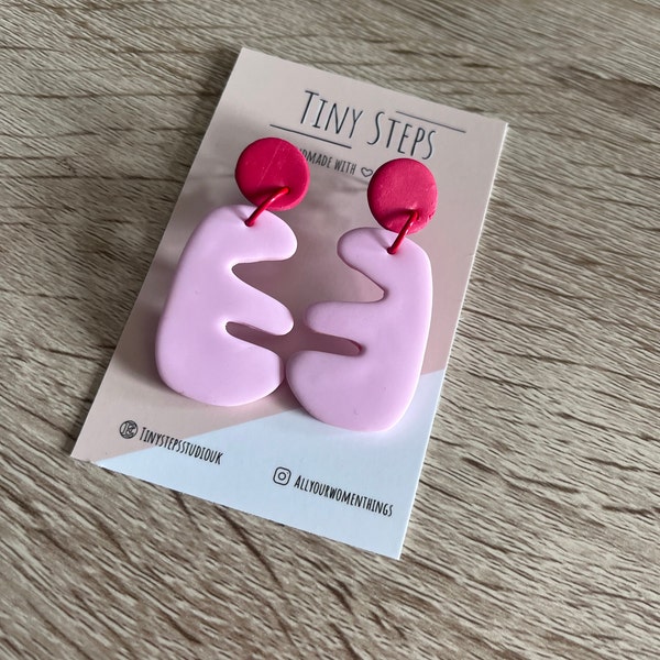 Textured Organic Pebbles in Bright Magenta | Statement Slow Made ...