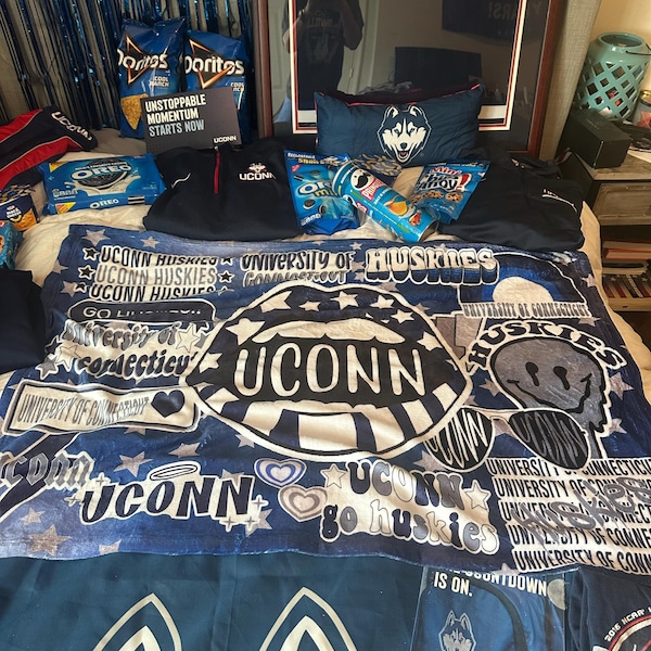 Custom College Blanket Option 1 | Custom Blanket | College Blanket ...