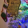 Personalized Military Retirement Ornament Veteran Gift Military ...