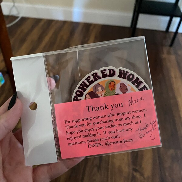 Empowered Women Empower Women Sticker | Feminist Sticker for Laptop ...