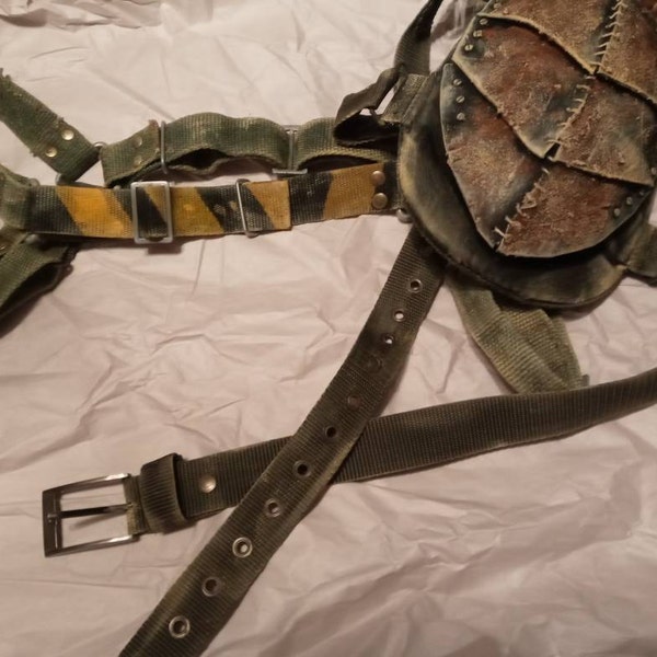 Atomic Leather Jacket Post Apocalyptic Attire Wasteland Wear Dystopian ...