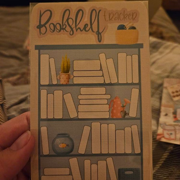 Bookshelf Tracker Stickers Pack of 2 - Reading List - 36 Spines ...