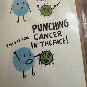 Cancer Greeting Card Funny Cancer Song Cancer Encouragement Cancer ...