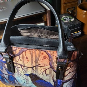 Goth Roses Moth Witchy Handbag, Moth Witch Purse, Dark Cottagecore Moth ...