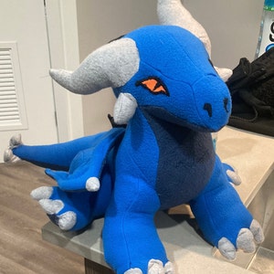 Raptor Plushie Pattern PDF Dinosaur Stuffed Animal Pattern Plush Sewing ...