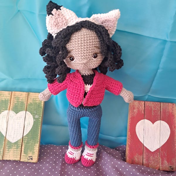 Miniature Cleopatra, Amigurumi Pattern, PDF Tutorial, Amigurumi Dolls ...