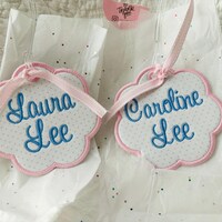 Backpack Name Tag Bag Tags, Luggage Tags, Monogrammed Gift ...