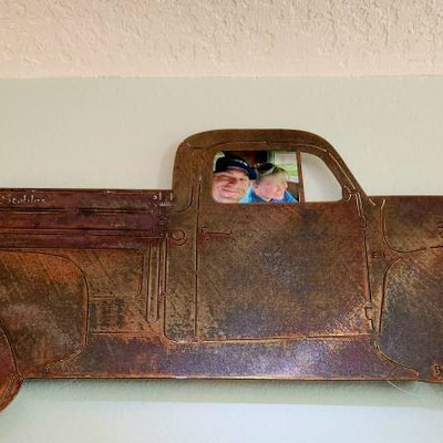 Squarebody Classics Truck Metal Wall Art / Squarebody Chevy Art / Truck ...