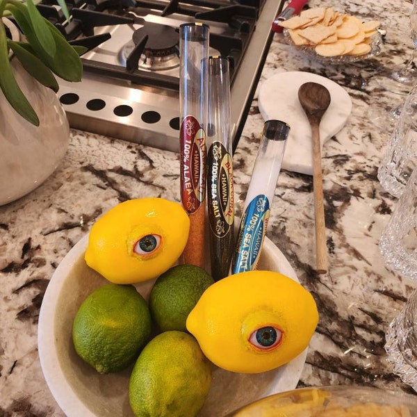 Realistic Life Sized Freaky Fruit All Seeing Lemon by Dead Head Props ...