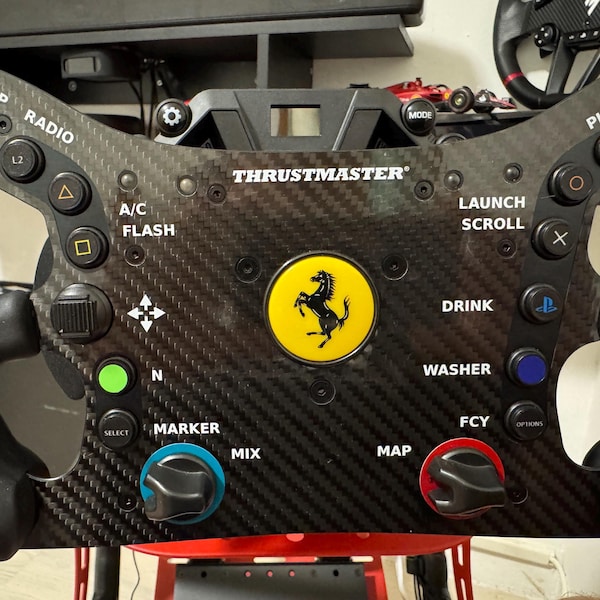 Fanatec Rally Module 10mm Stickers for Various Simulator Wheel/button ...