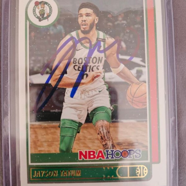 Anthony Davis Signed Autographed 2021 Panini Donruss Basketball Card ...