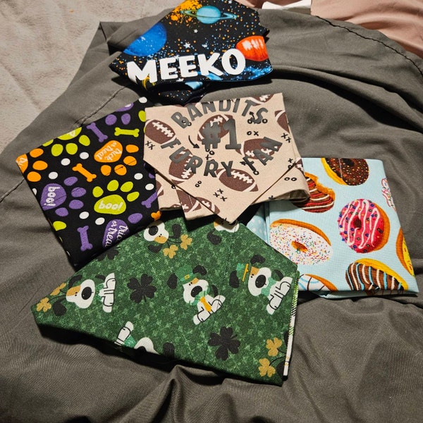 Dog Bandana Holder, Pet Bandana Organizer, Dog Clothing Organizer, Dog ...