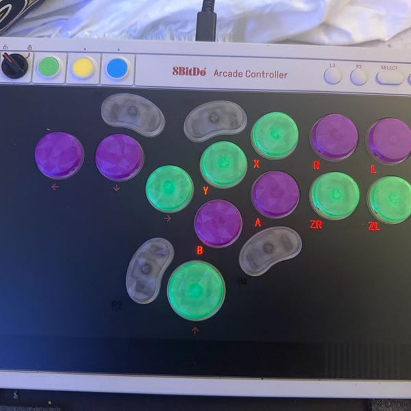 DIY Leverless All Button Controller Case for Sanwa and Similar Buttons ...