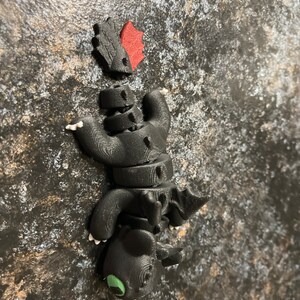 Toothless, Angel, How to Train Your Dragon, Figurine, Dragon - Etsy