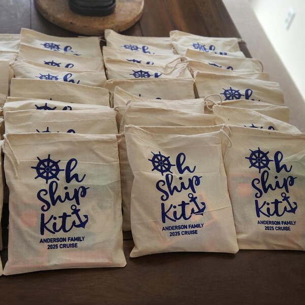 Oh Ship Kit-bachelorette Party Favor Bags-customized Recovery Kits ...