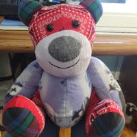 Memory Bear Pattern, Sewing Pattern With Video Tutorial, Betsy Bear ...