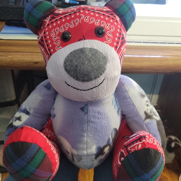 Memory Bear Pattern, Sewing Pattern With Video Tutorial, Betsy Bear ...