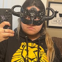 DIY Mens Masquerade Mask, Black Mens Bauta Mask, Blaxk Full Face Mens ...