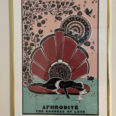 Icarus Greek Mythology Print, Graphic Minimalist Wall Art, the Fall of ...