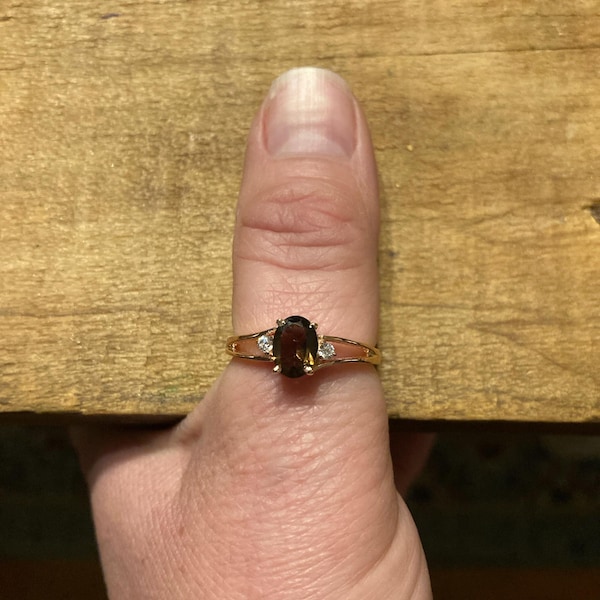 Red Ruby Ring, Oval Cut Ruby, 925 Sterling Silver, Purpose Ring, Ruby ...