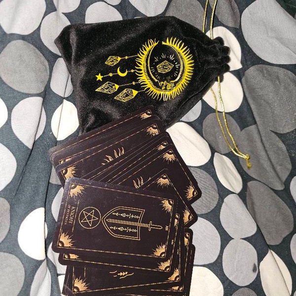 Moon Magic Tarot Deck: 78 Cards, Guidebook, Linen Bag & Cloth - Etsy