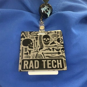 MRI Safe Badge Reel Mri Tech Badge Holder radiology Badge - Etsy