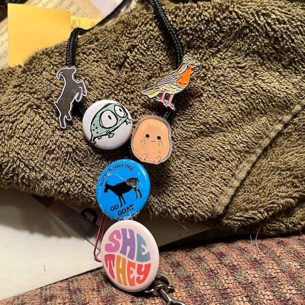 Spud the Happy Potato - 0.95" | Enamel Pin, Acrylic Pin, Lapel Pin ...