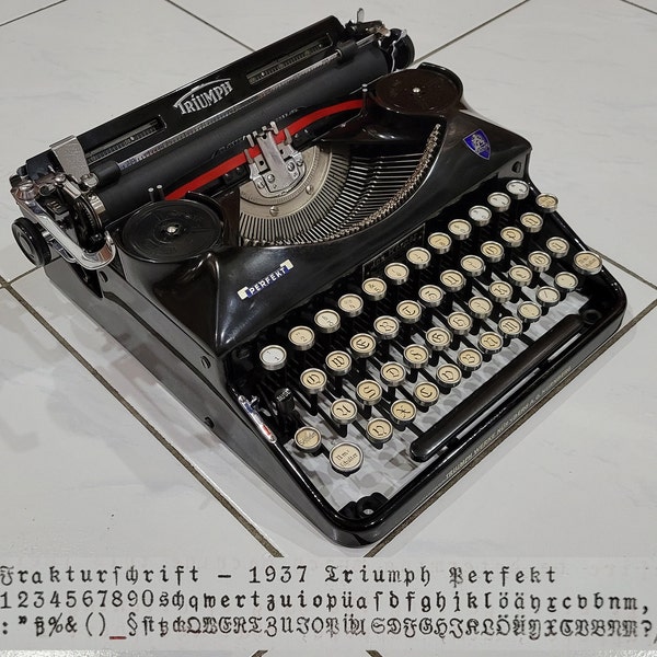 Beautiful Rare GREEN 1955 Alpina SK24 Typewriter - Working - Design ...