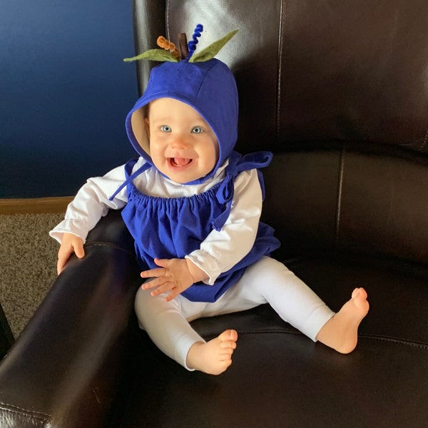 Blueberry Costume/blueberry Baby Costume/blueberry Baby Set/blueberry ...